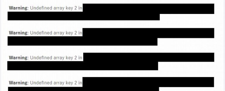 PHP 7→8 更新時にエラー『Warning: Undefined array key』バージョンアップでの不具合対処方法 | エラー ...